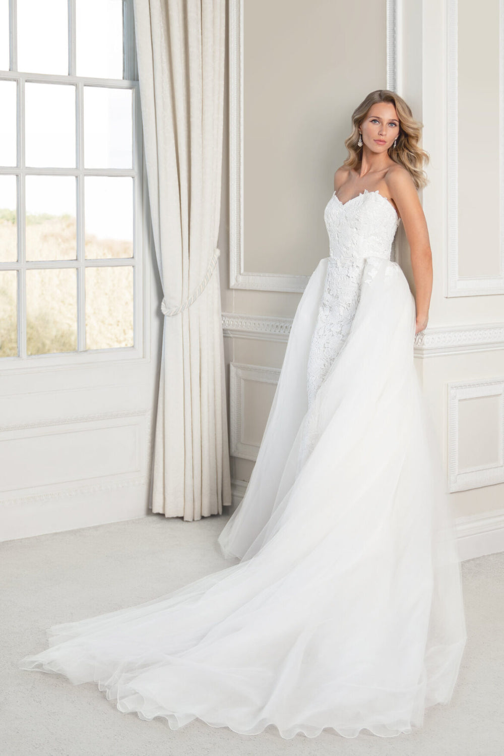 Fiesta Train Designer Wedding Dress from Caroline Castigliano ...